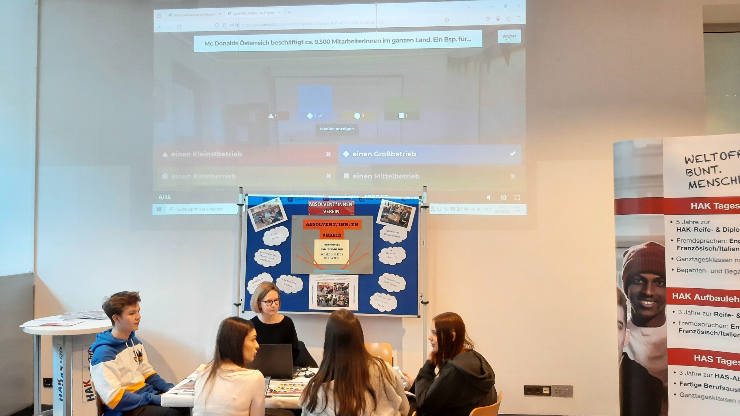 Einblick in die Welt der Wirtschaft – Tage der offenen Tür an den Kaufmännischen Schulen des BFI ...