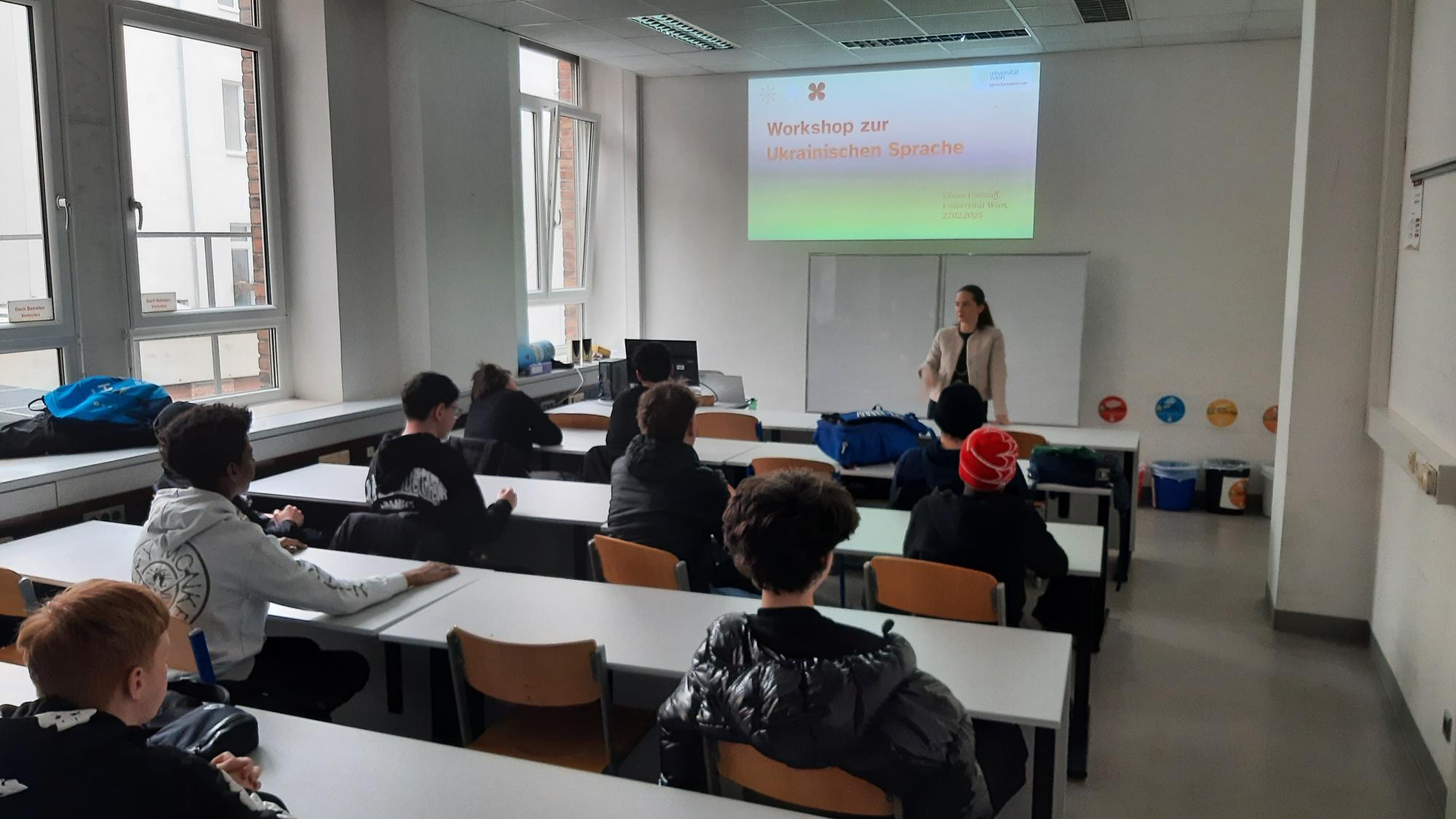 Sprachen Schnuppern am 27.02.2025 – Ein Workshop des Sprachenzentrum der Universität Wien an der ...